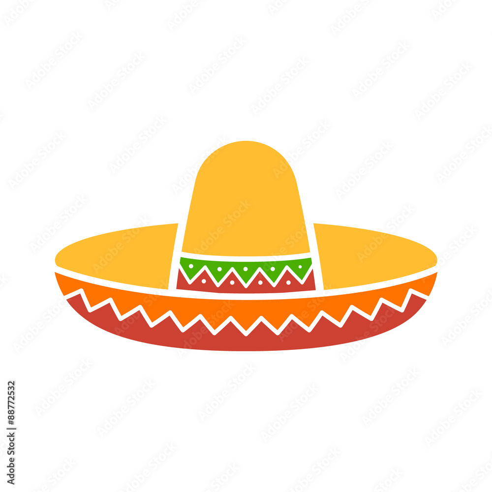 Colorful Sombrero Hat