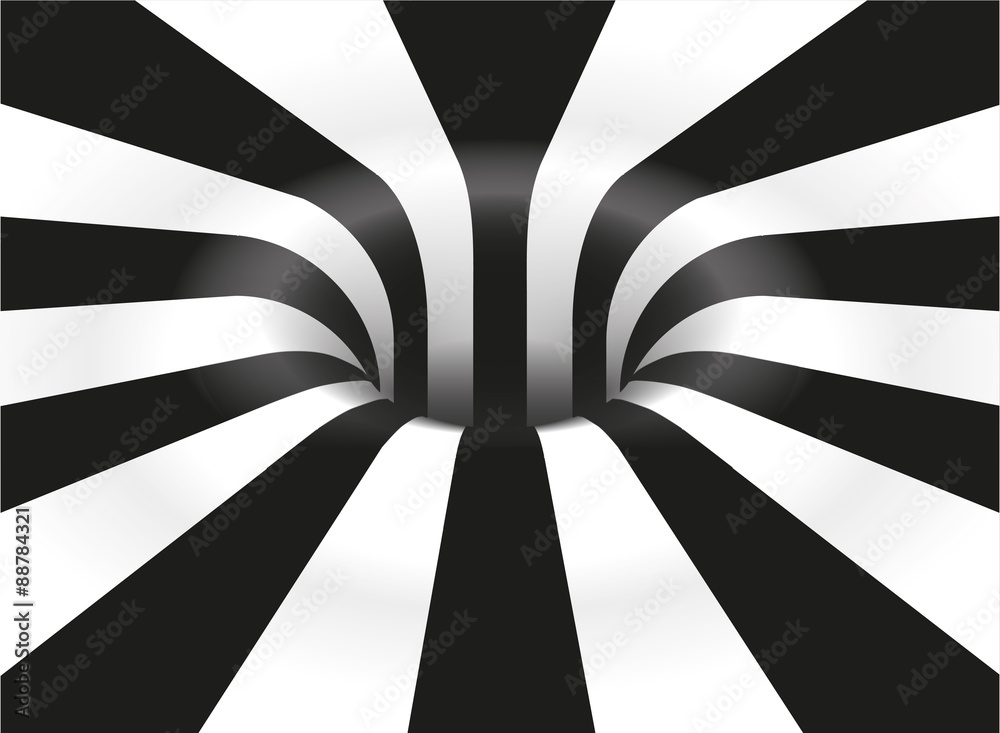 Op Art Vortex Stock Vector Adobe Stock