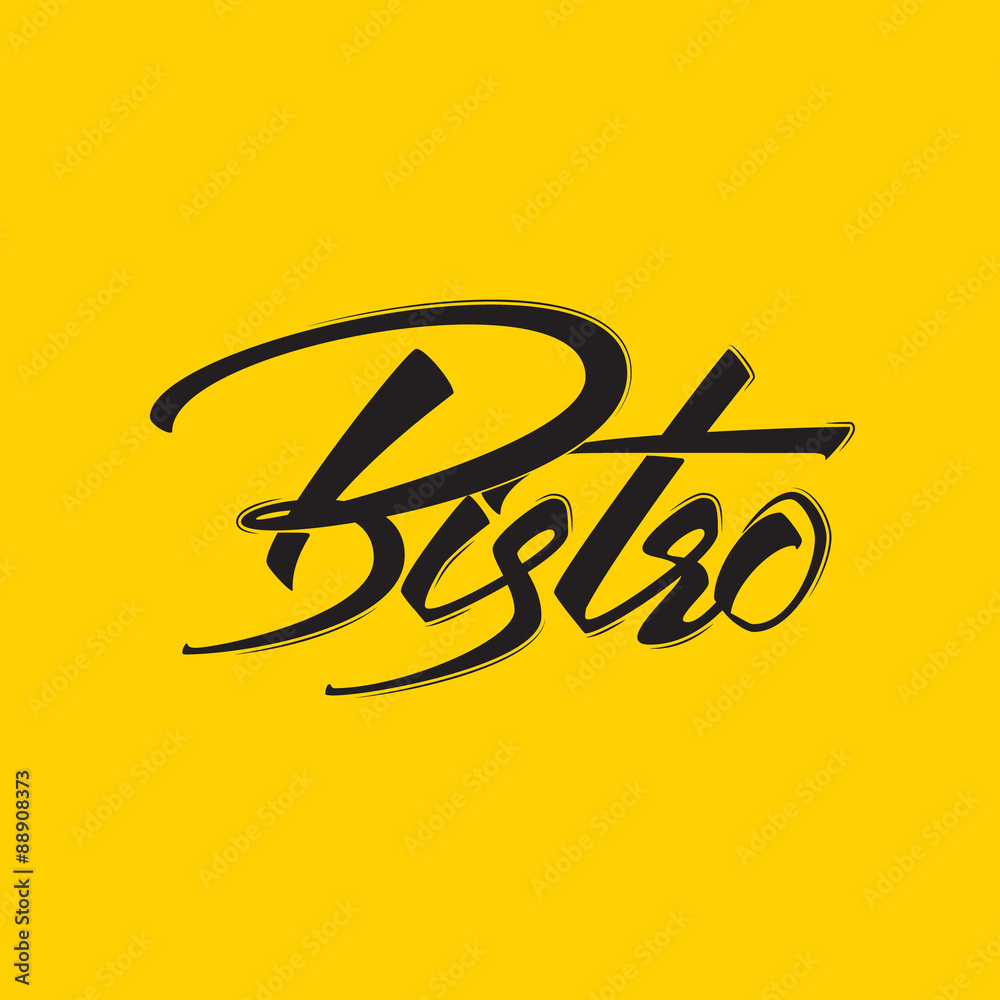 Bistro badges logos and labels for any use Stock Vector | Adobe Stock