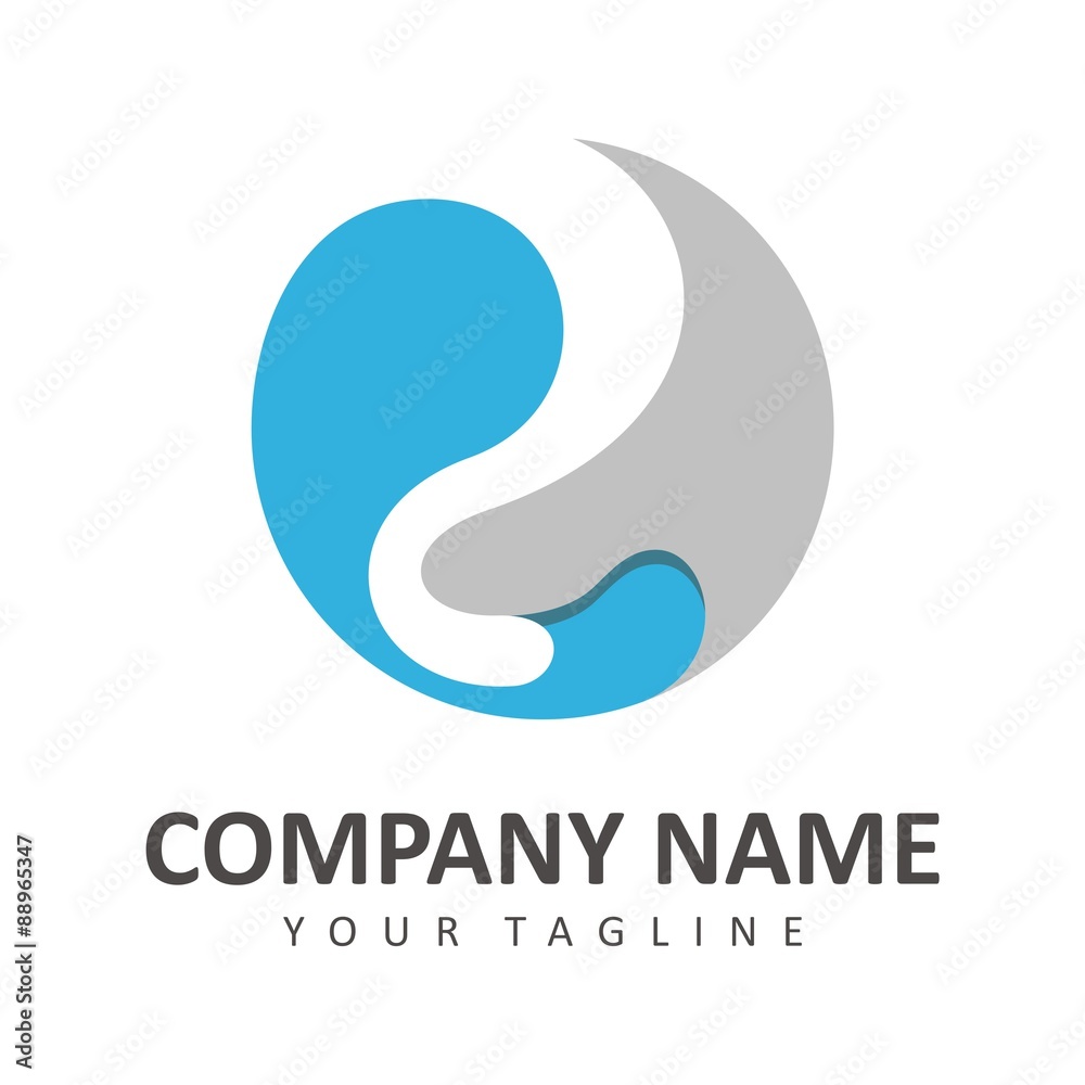 R Logo Blue Color. R Logo. Letter R logo template. Simple and clean ...