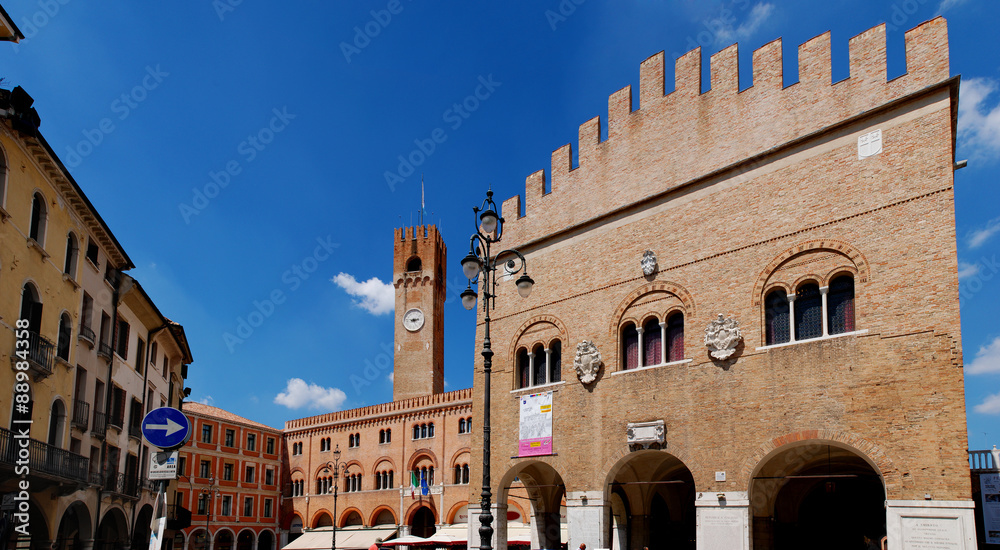 Treviso - Palazzo dei Trecento Stock Photo | Adobe Stock