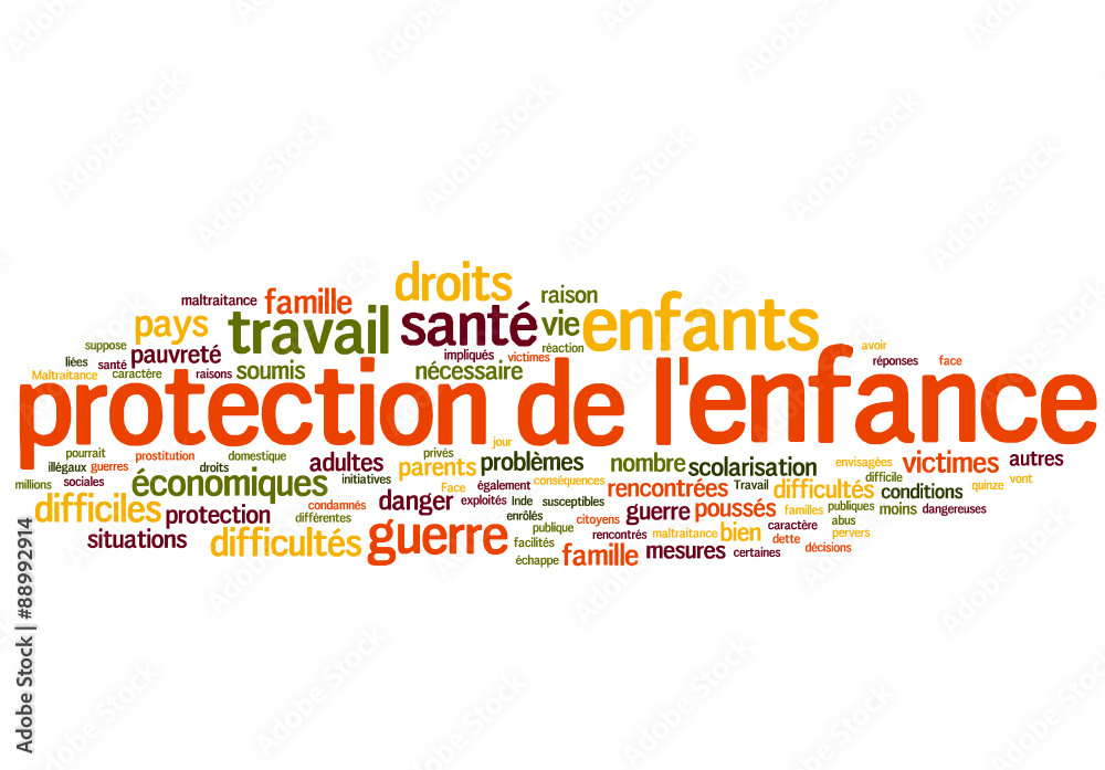 Vecteur Stock Protection de l'enfance (enfants, droit) | Adobe Stock