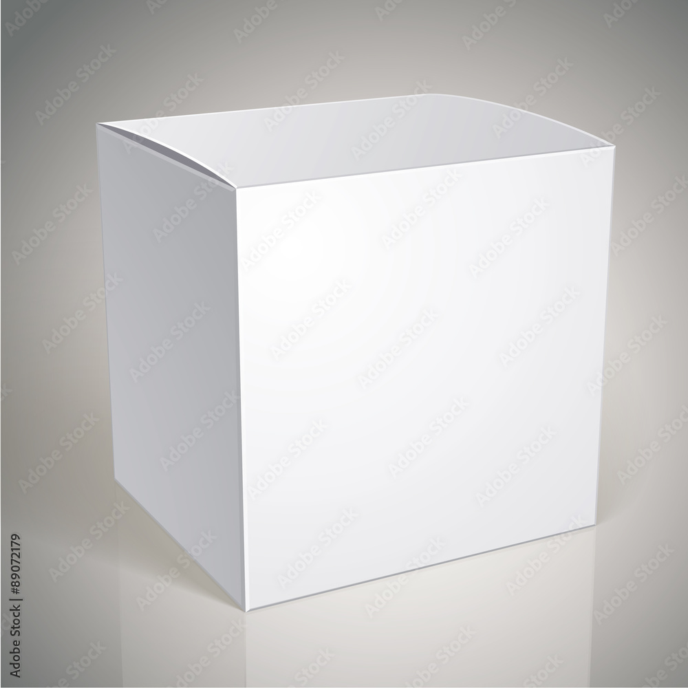 Vector blank box, template for your package design, put your ima Stock ...
