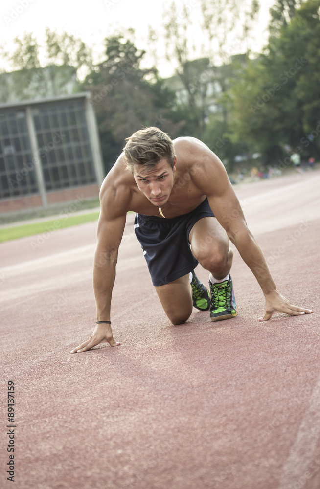 Sprinter Athlete Body