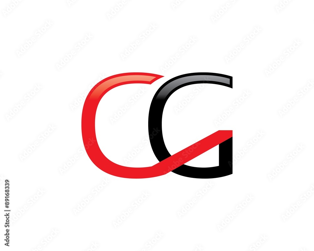 C & G Letter Logo Vol. 3 Stock Vector | Adobe Stock