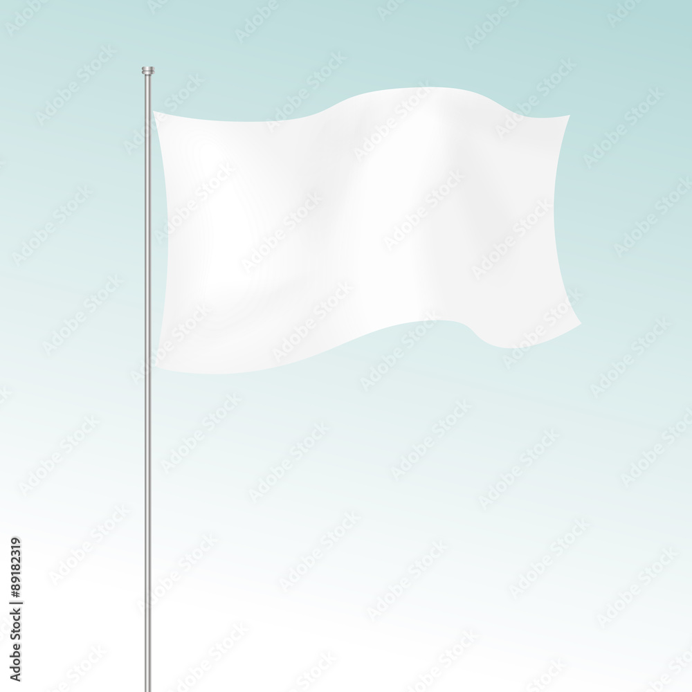 Blank Flag Vector