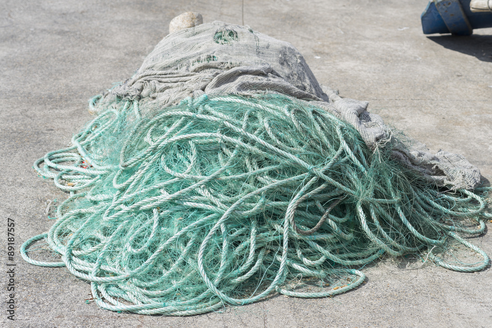 Redes de pesca. foto de Stock | Adobe Stock