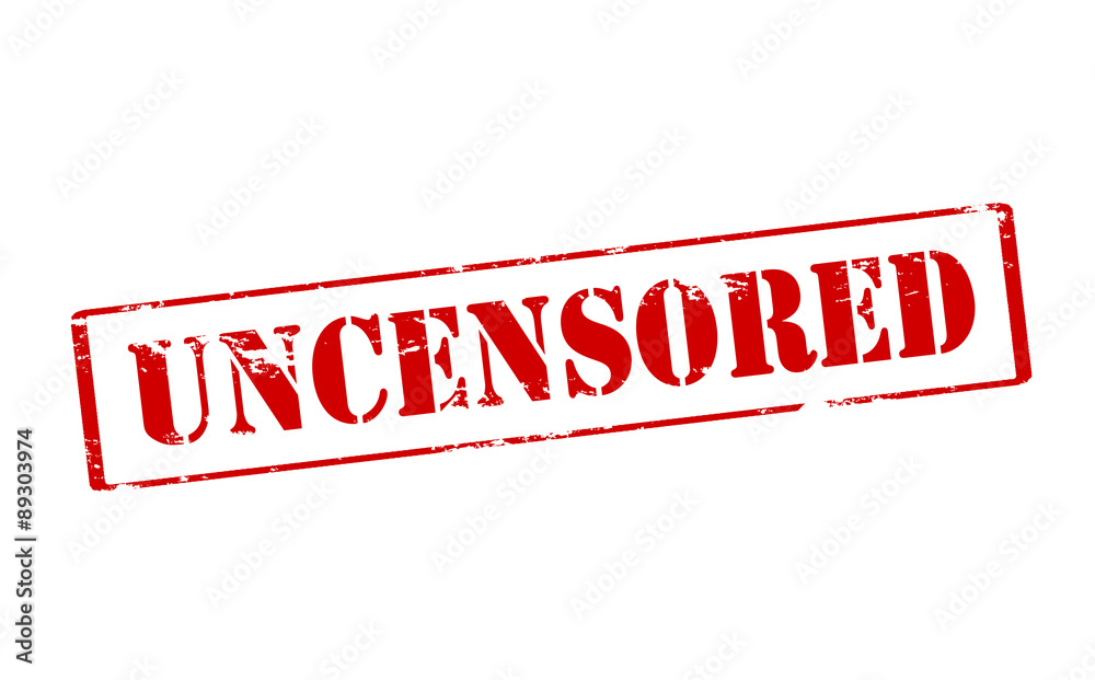 Uncensored Stock Vector | Adobe Stock