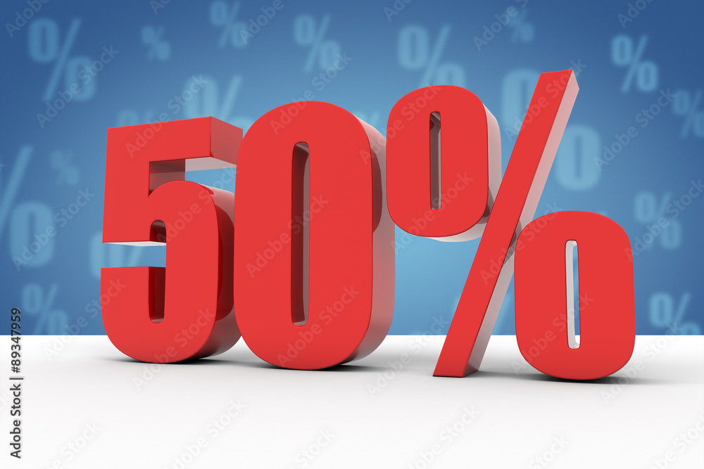 50% Rabatt / Angebot Stock-Illustration | Adobe Stock
