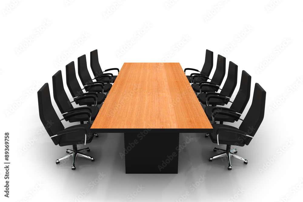 conference table and chairs Stock Illustration | Adobe Stock