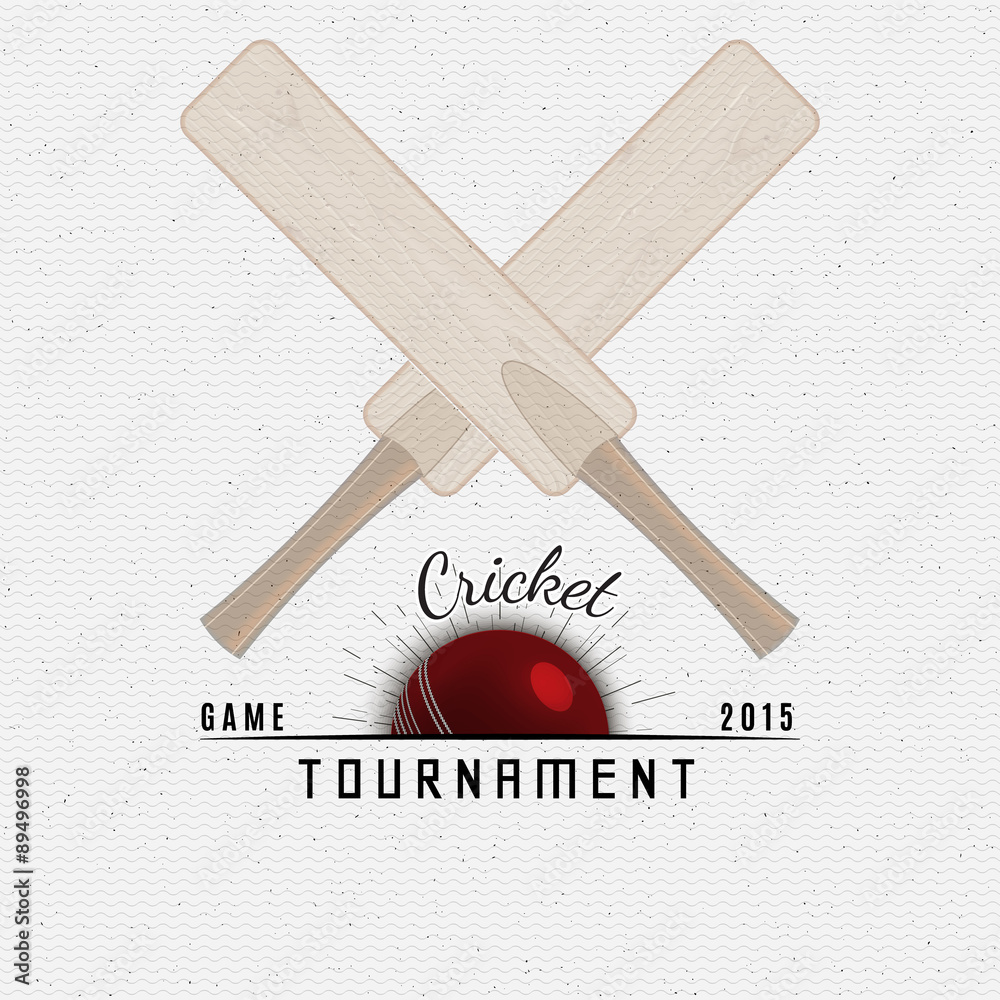 Cricket badges logos and labels for any use Stock Vector | Adobe Stock
