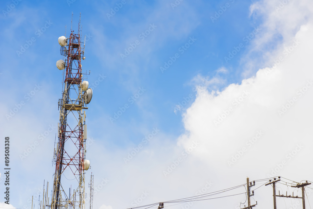 Doi Inthanon Control and Reporting Center with radar station ,Chiang ...