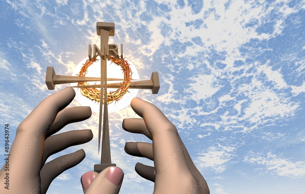 La Croce di Dio Stock-Illustration | Adobe Stock