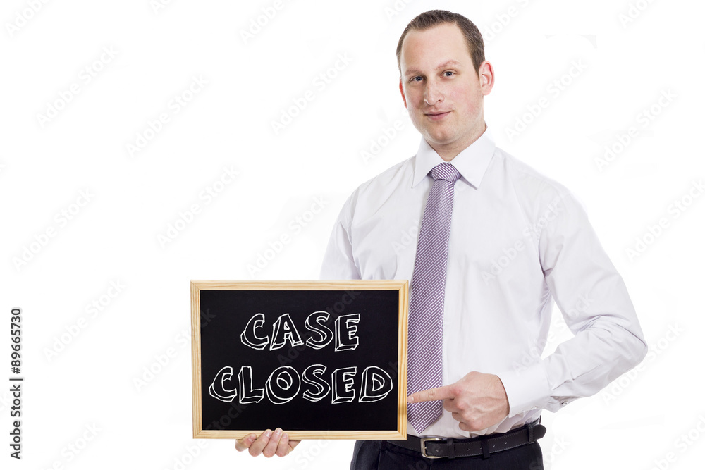 CASE CLOSED Stock Photo | Adobe Stock