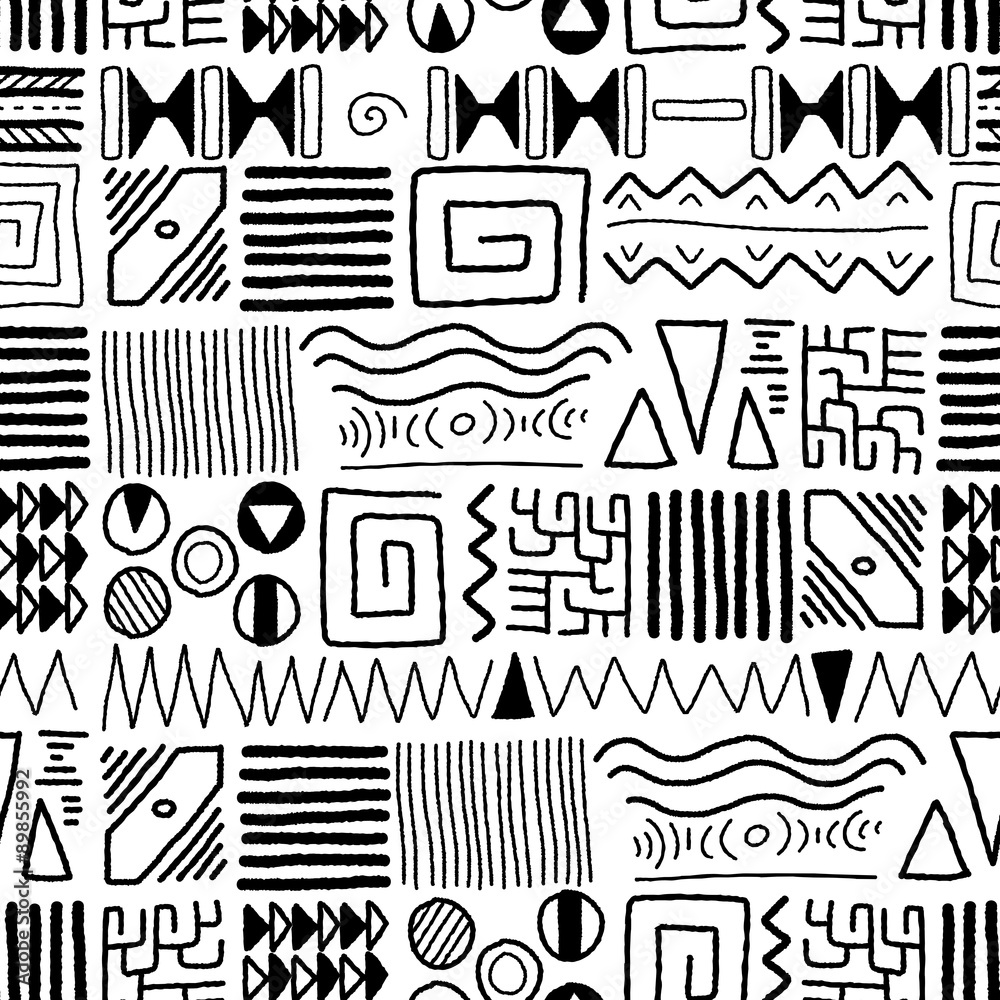 African pattern Stock Vector | Adobe Stock