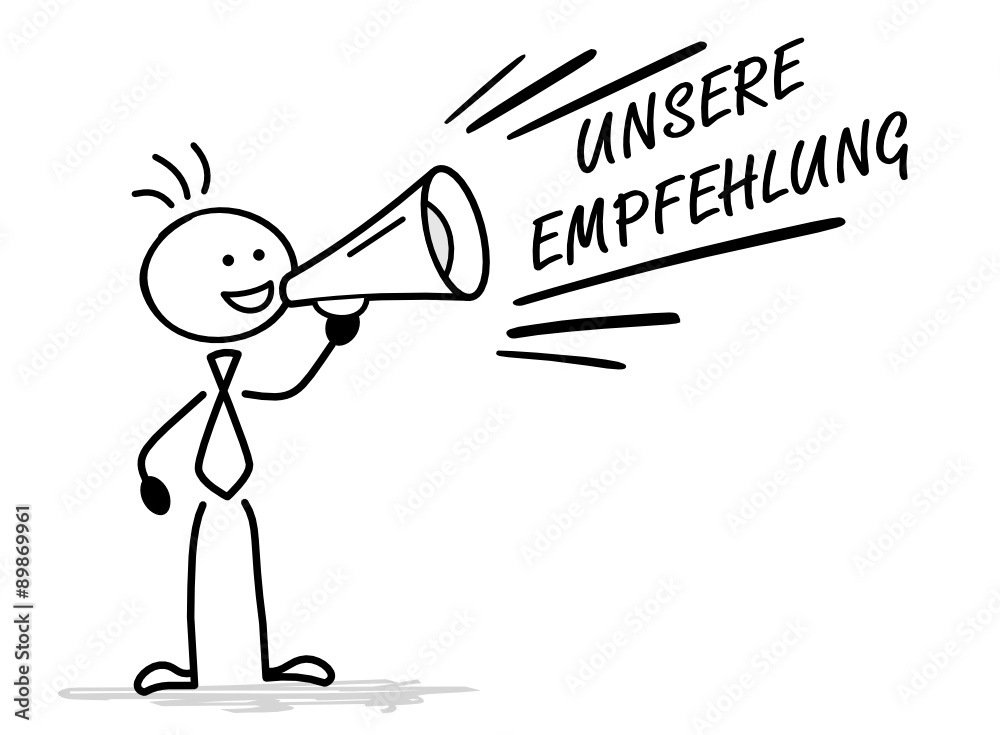 Unsere Empfehlung vector de Stock | Adobe Stock