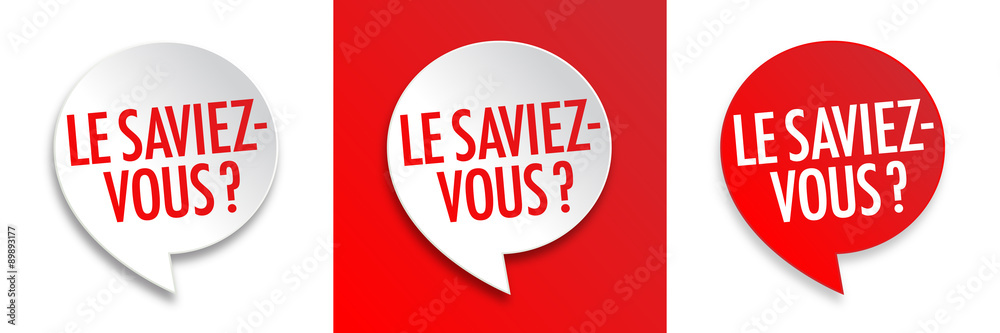Le saviez-vous ? Stock ベクター | Adobe Stock