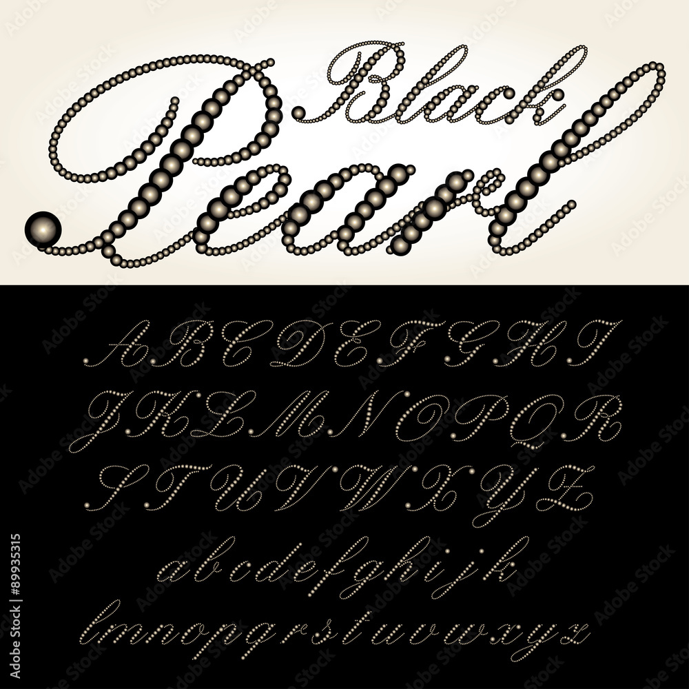Pearl Logo Font
