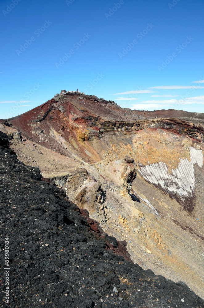 Mount Fuji Crater