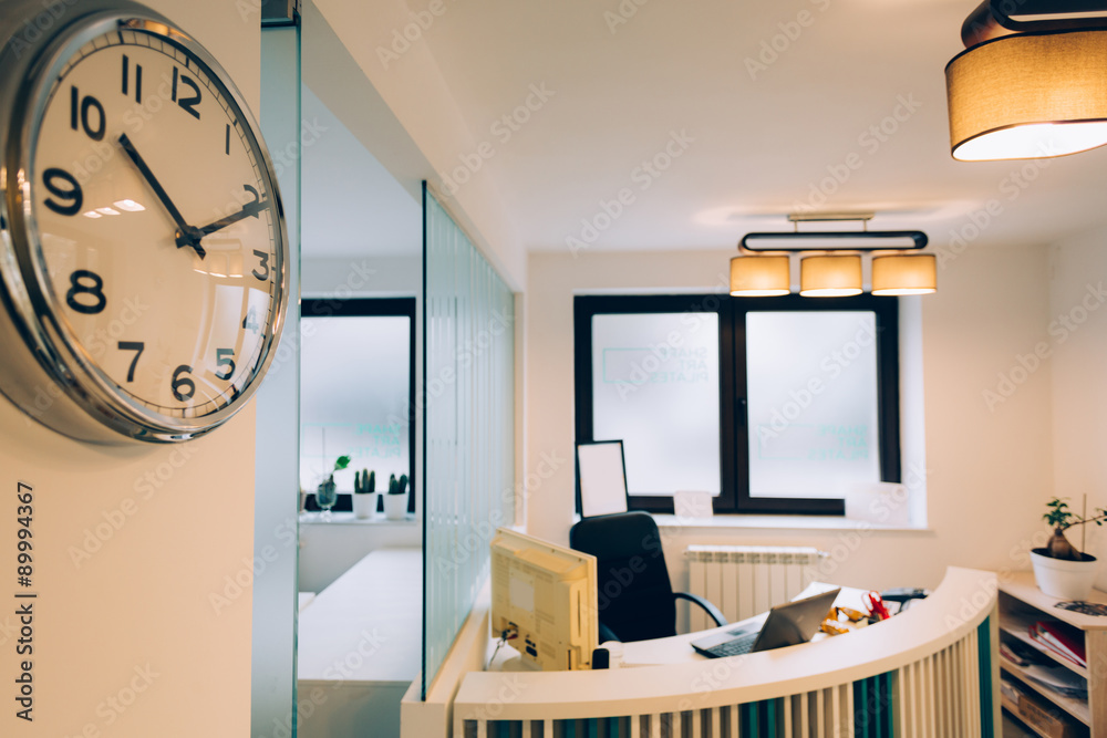Gym reception Stock Photo | Adobe Stock