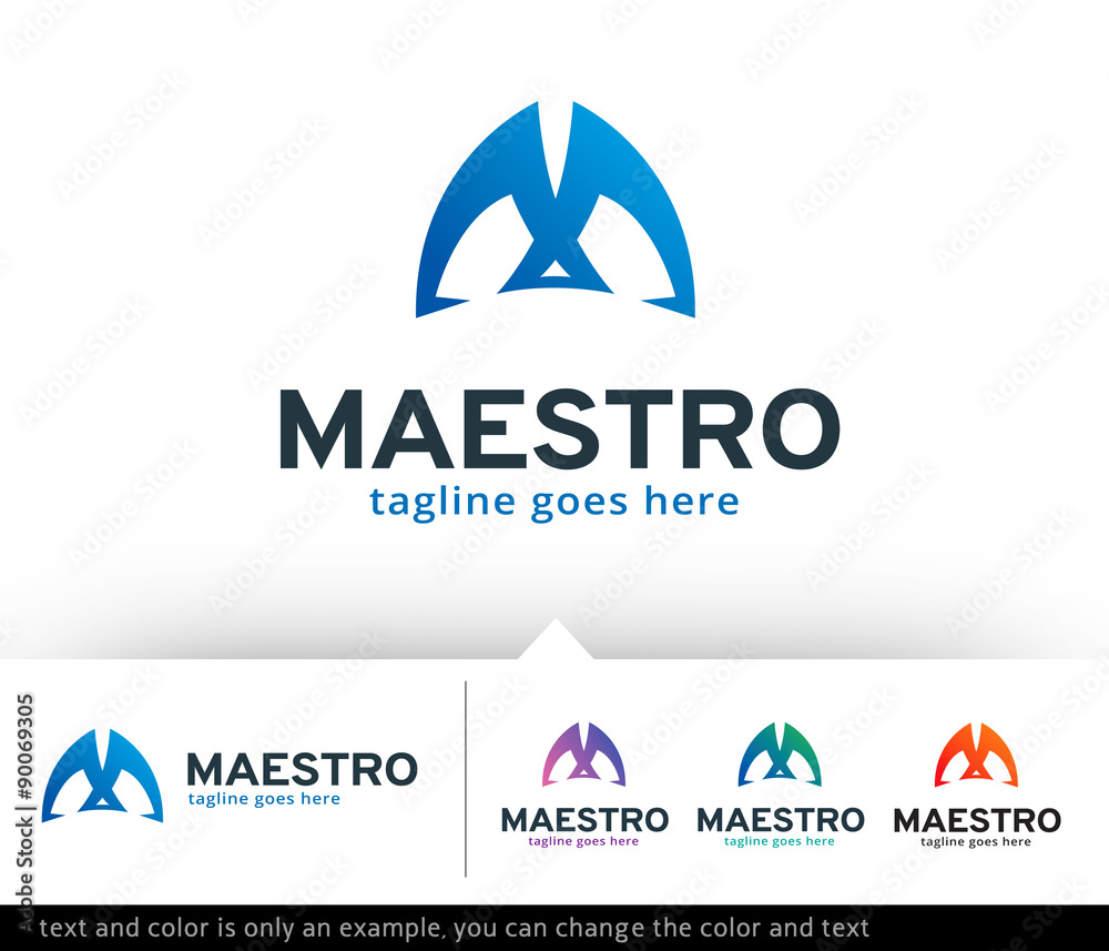 Maestro Logo Vector