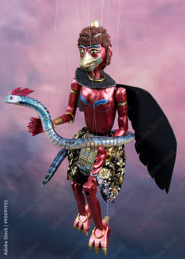 Garuda and Naga Traditional Thai String Puppet Stock Photo | Adobe Stock