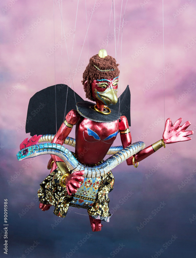 Garuda and Naga Traditional Thai String Puppet Stock Photo | Adobe Stock