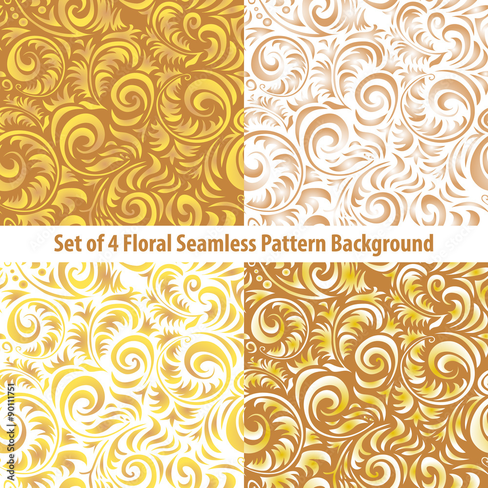 Traditional Russian vector pattern frames set in khokhloma style. Can ...