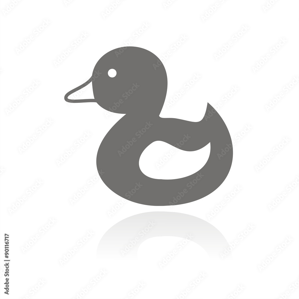 Icono Patito FB REFLEJO Stock Vector | Adobe Stock