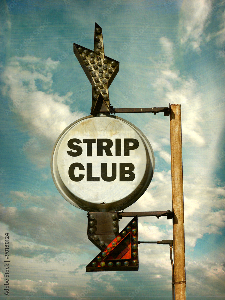 Strip Club Sign
