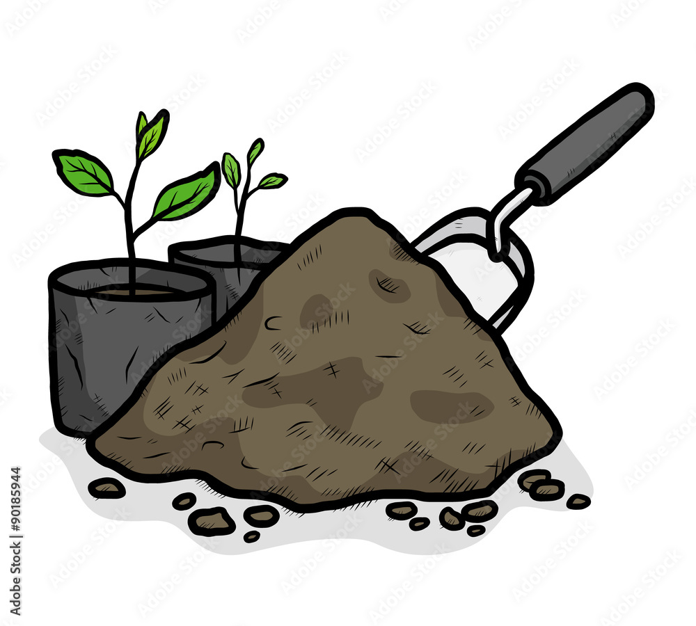 Soil Bag Clipart