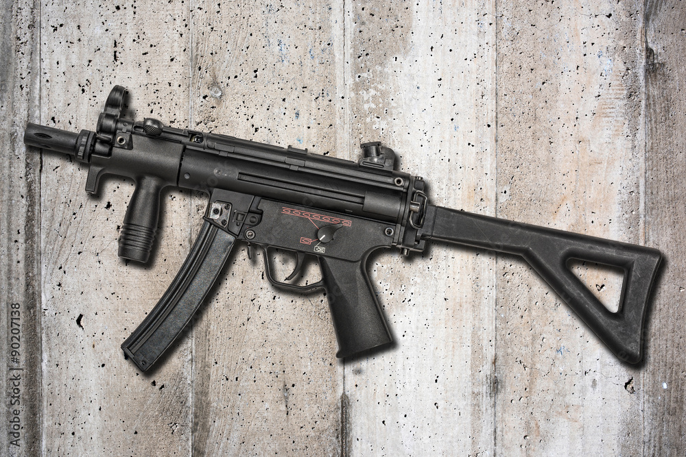 Submachine Gun Stock Photo | Adobe Stock