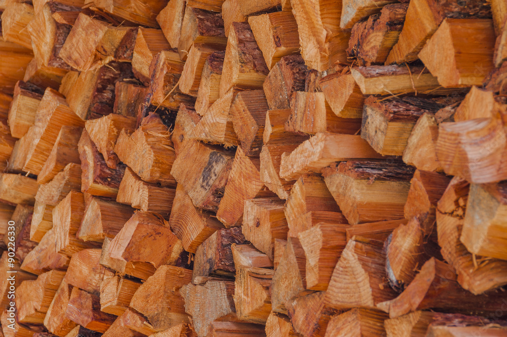 Zermatt, Dorf, Bergdorf, Alpen, Schweizer Berge, Arvenholz, Holzhaufen ...