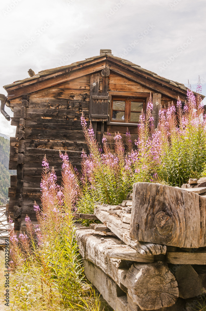 Foto de Zermatt, Dorf, Bergdorf, Walliser Dorf, Alpen, Schweizer Alpen ...