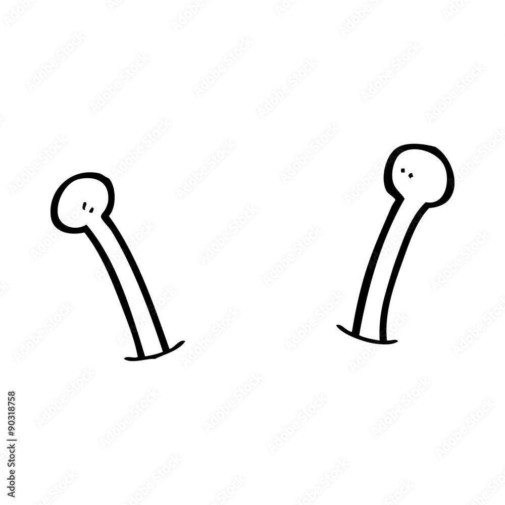 cartoon alien antenae Stock Vector | Adobe Stock