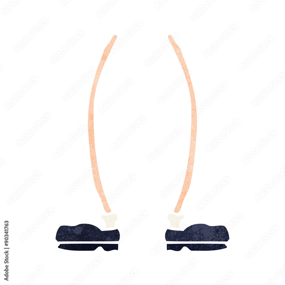 cartoon legs Stock Vector | Adobe Stock