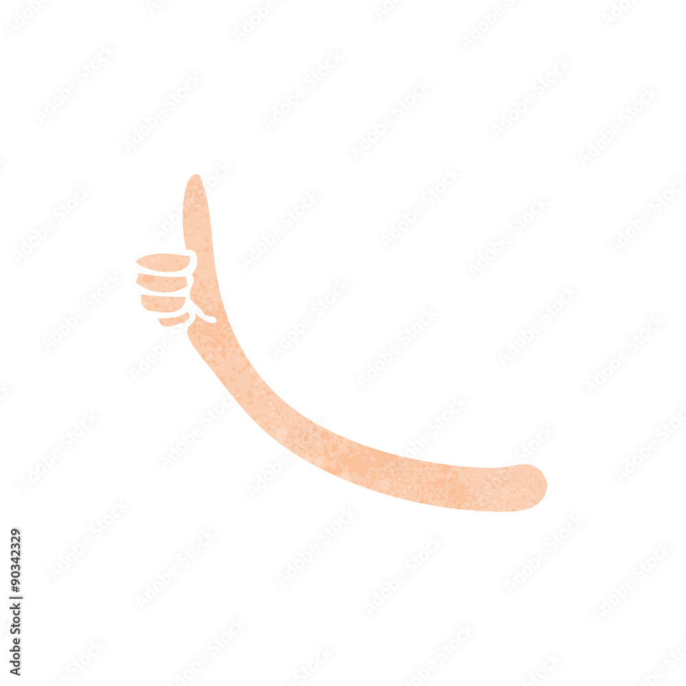 cartoon arm gesture Stock Vector | Adobe Stock