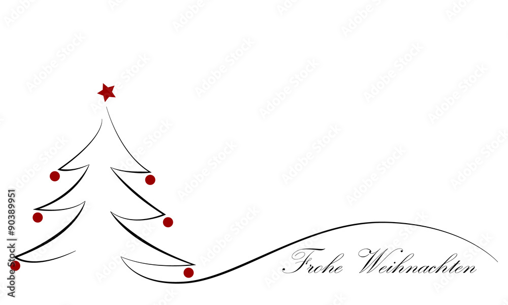 Weihnachtsbaum - Frohe Weihnachten Stock Vector | Adobe Stock Weihnachtsbaum - Frohe Weihnachten Stock Vector | Adobe Stock