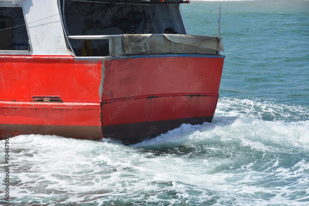 detalle de un barco pesquero foto de Stock | Adobe Stock
