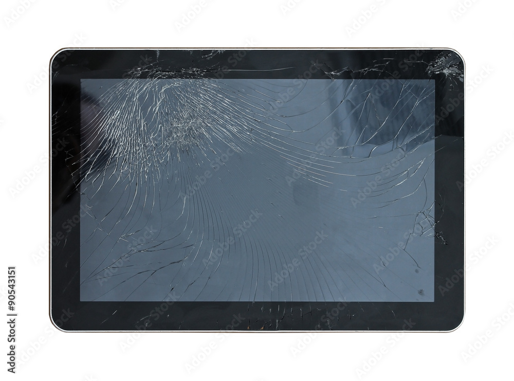 Broken display Stock Photo | Adobe Stock