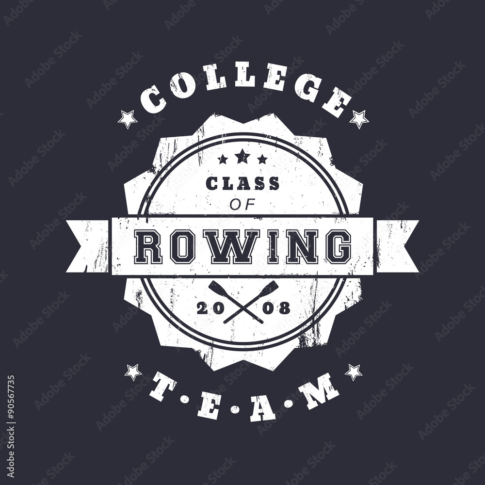 Rowing Crew Symbol