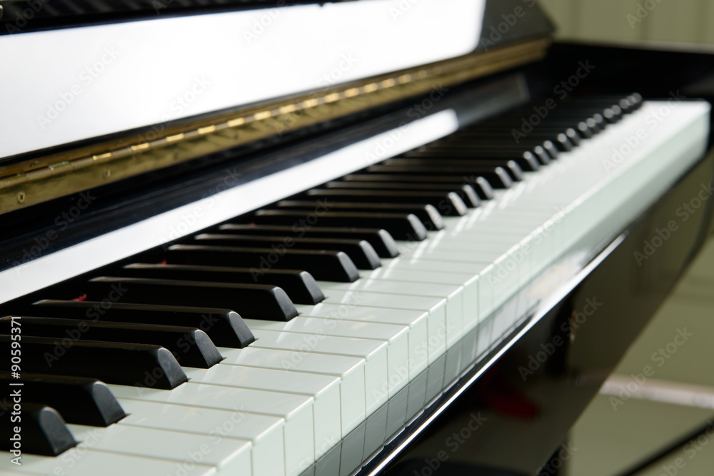 Piano keyboard Stock Photo | Adobe Stock