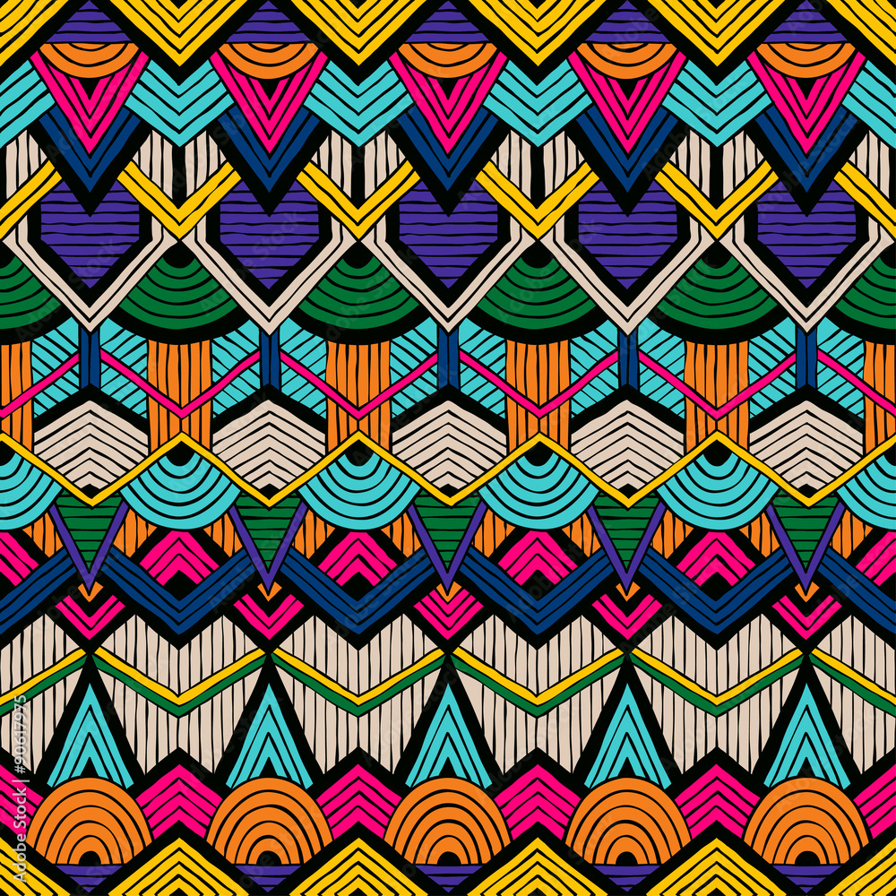 Tribal vector pattern Stock Vector | Adobe Stock