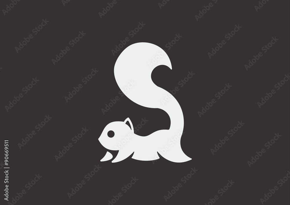squirrel Stock Vector | Adobe Stock