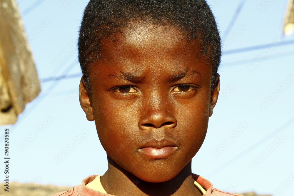 African boy - Confidence that can only grow out of a strong hear ...