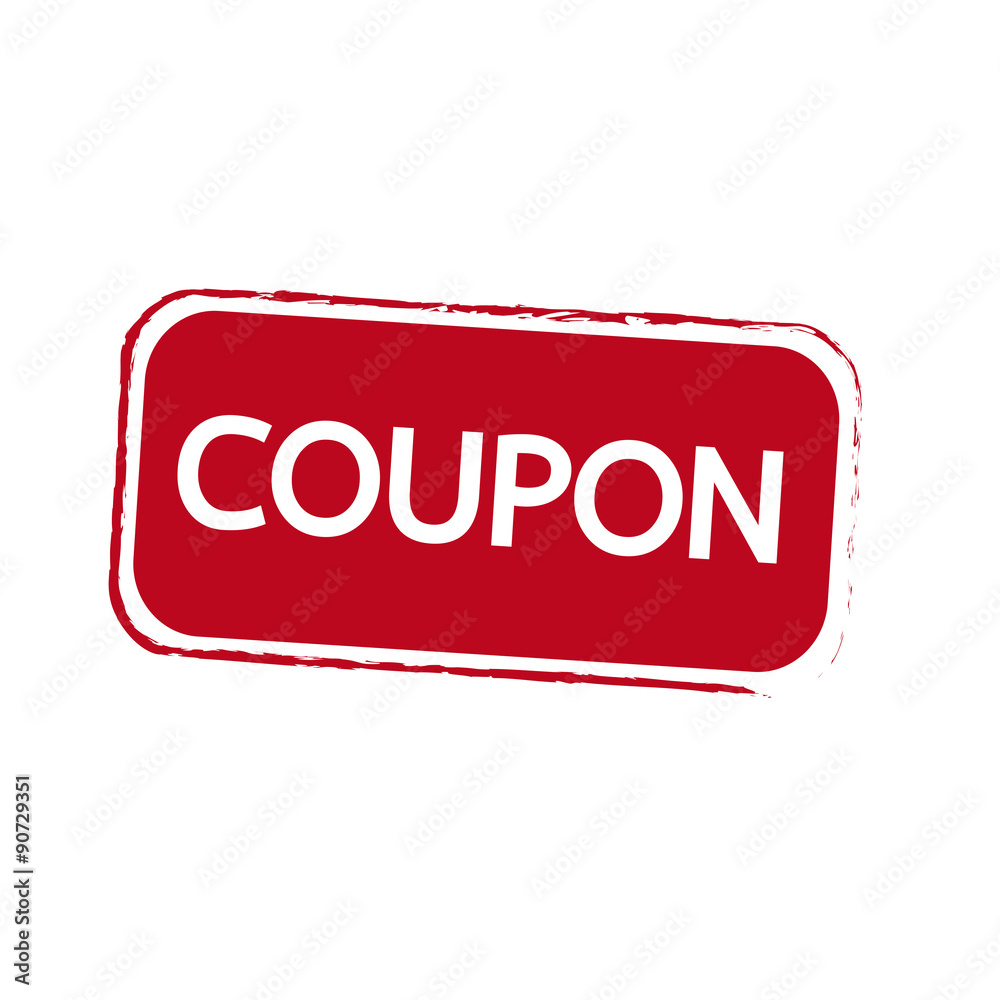 Discount Coupon Icon vector de Stock | Adobe Stock