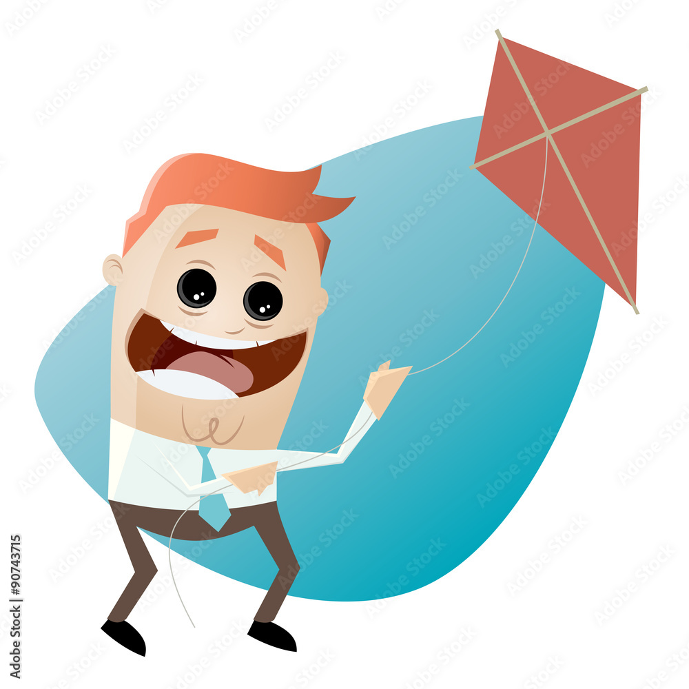 drachen steigen lassen herbst Stock Vector | Adobe Stock