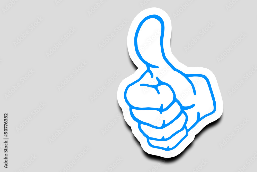 Poster Thumb up! – Wall Art | UkPosters