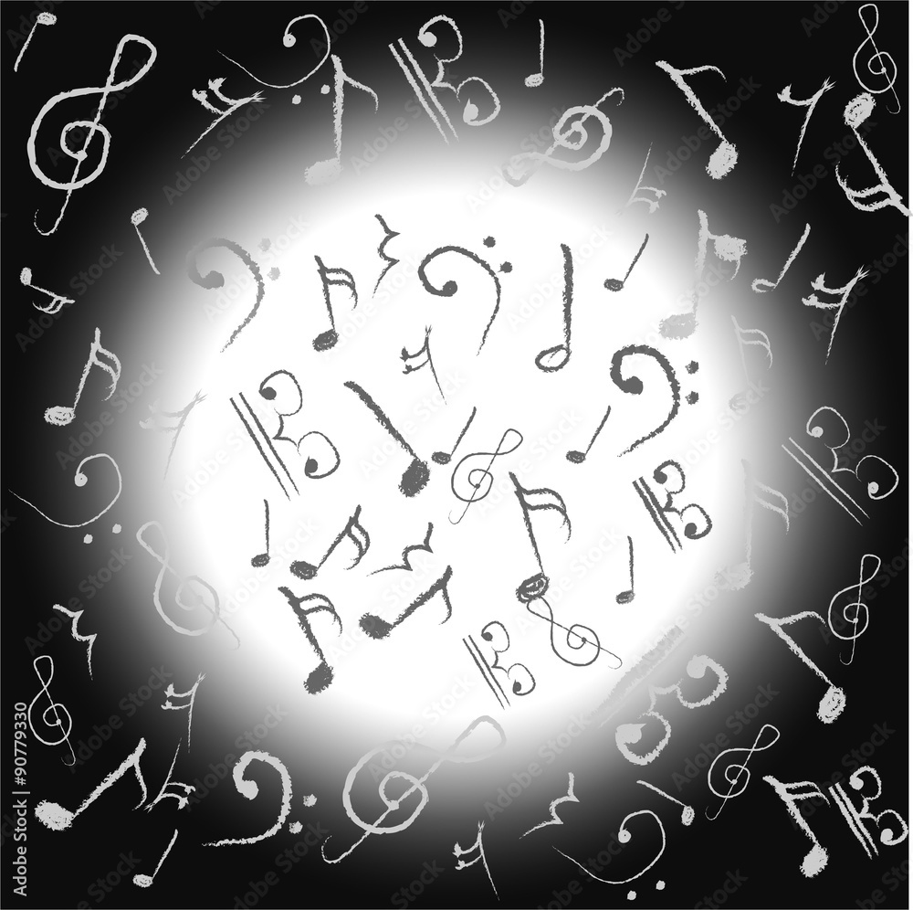 Poster MUSIC FONT – Wall Art | UkPosters