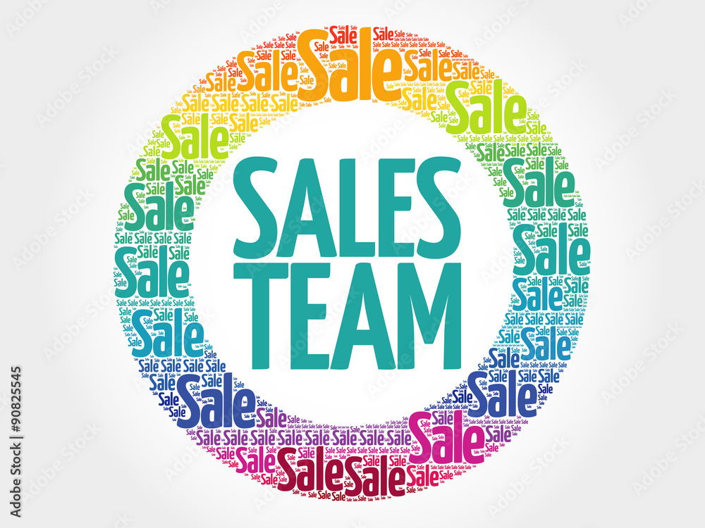 Sales Team stamp vector words cloud, business concept background Stock ...